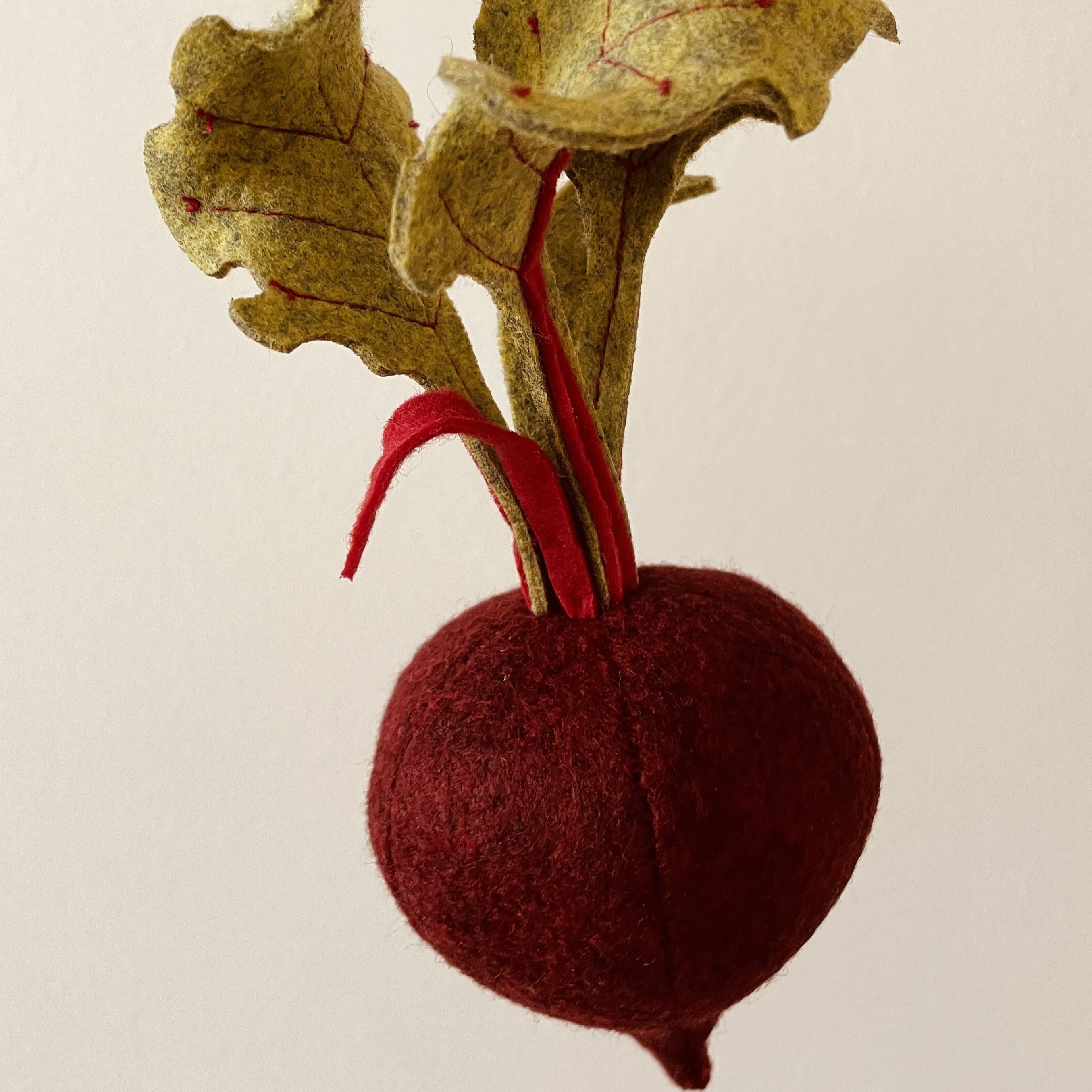 Felt Beetroot | A Hopping Bunny
